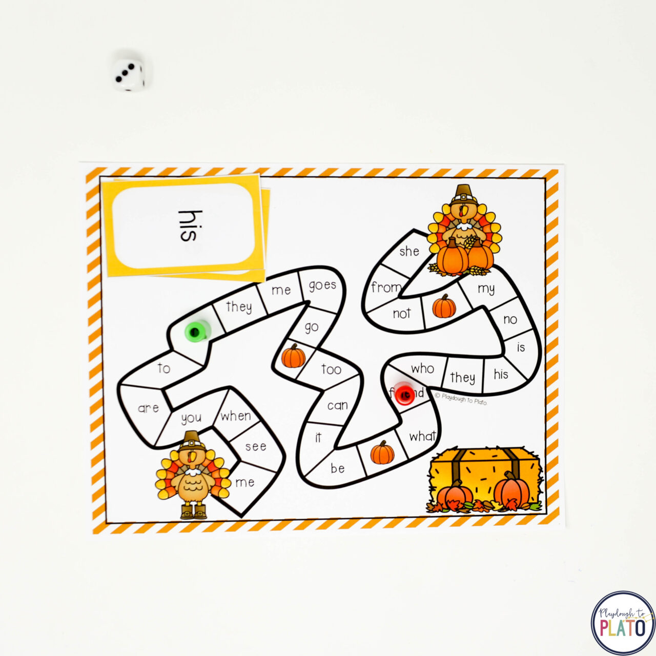 18 EDITABLE Holiday Sight Word Board Games - Playdough To Plato