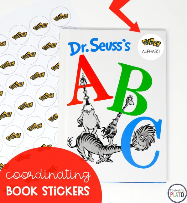 Classroom Library Labels and Stickers - Playdough To Plato