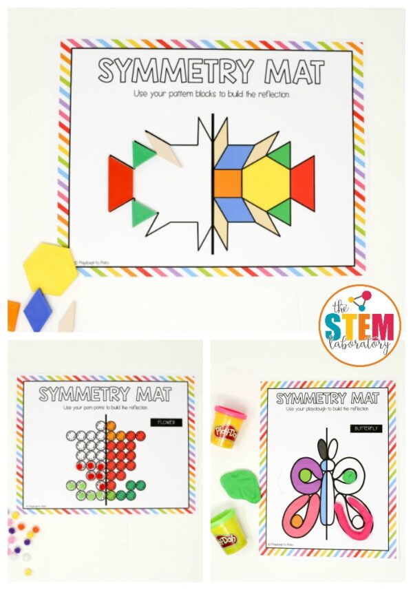 Symmetry Mats - Playdough To Plato