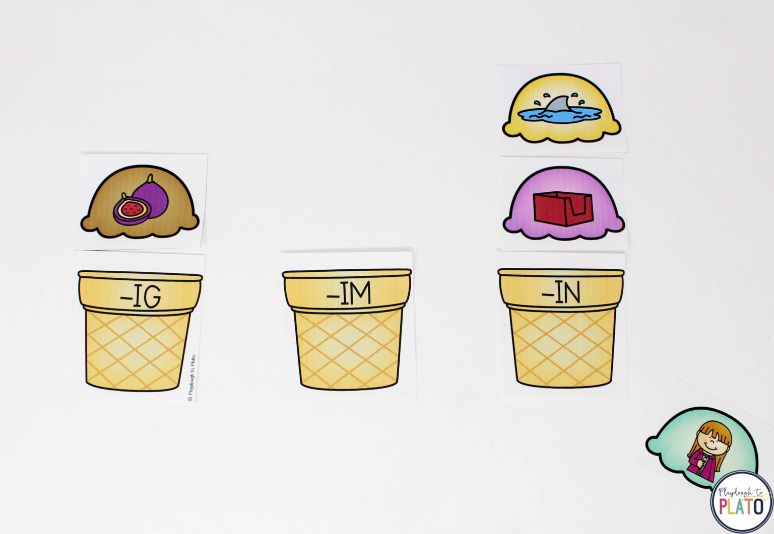 Short I Centers - Playdough To Plato