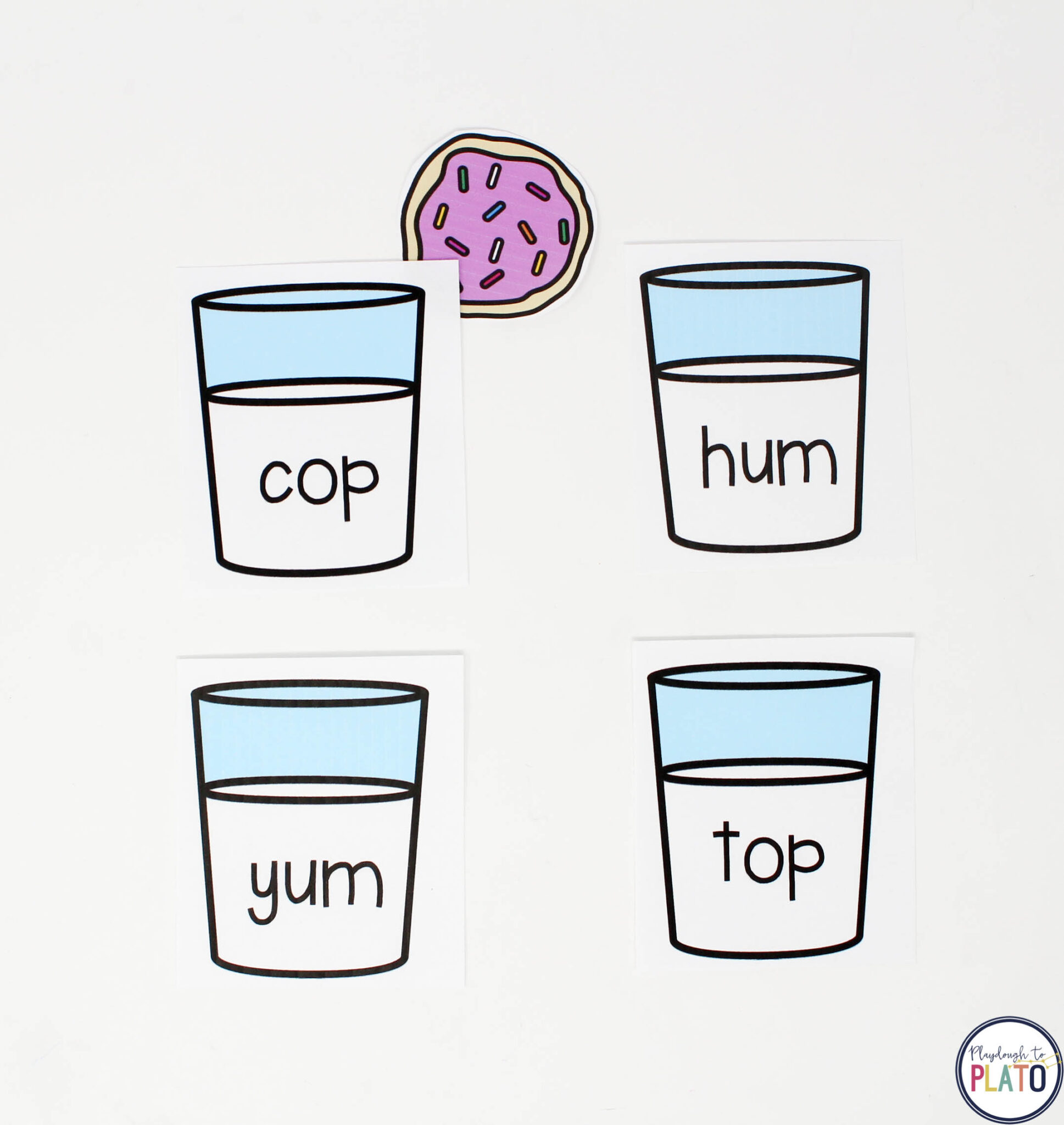 Word Family Centers - Playdough To Plato