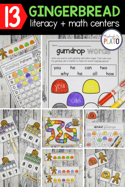 13 Gingerbread Activities - Playdough To Plato
