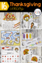 16 Thanksgiving Centers - Playdough To Plato