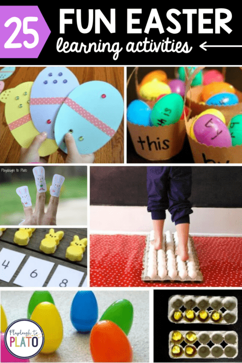 25 Fun Easter Learning Activities - Playdough To Plato