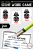 Star Wars Sight Word Game - Playdough To Plato
