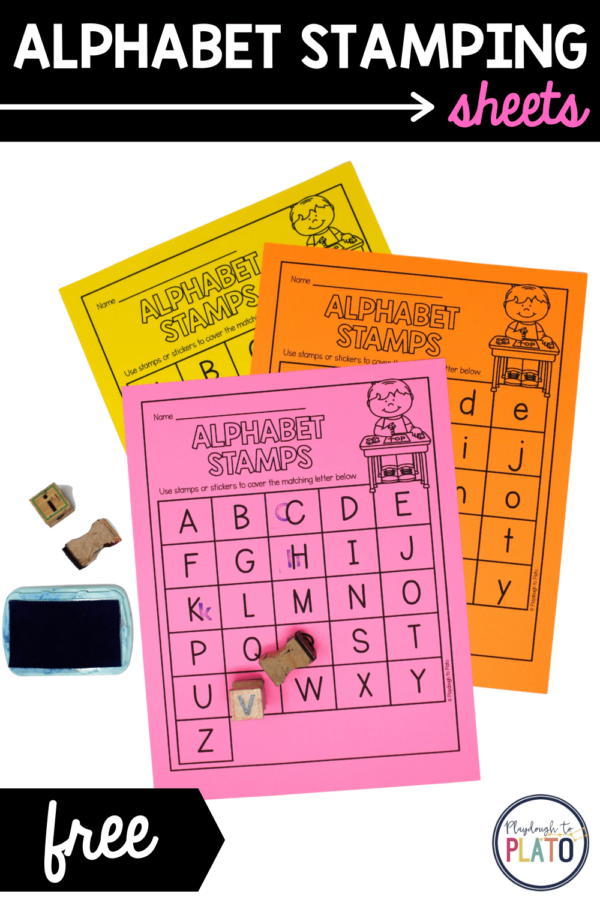 ABC Game: Alphabet Stamping