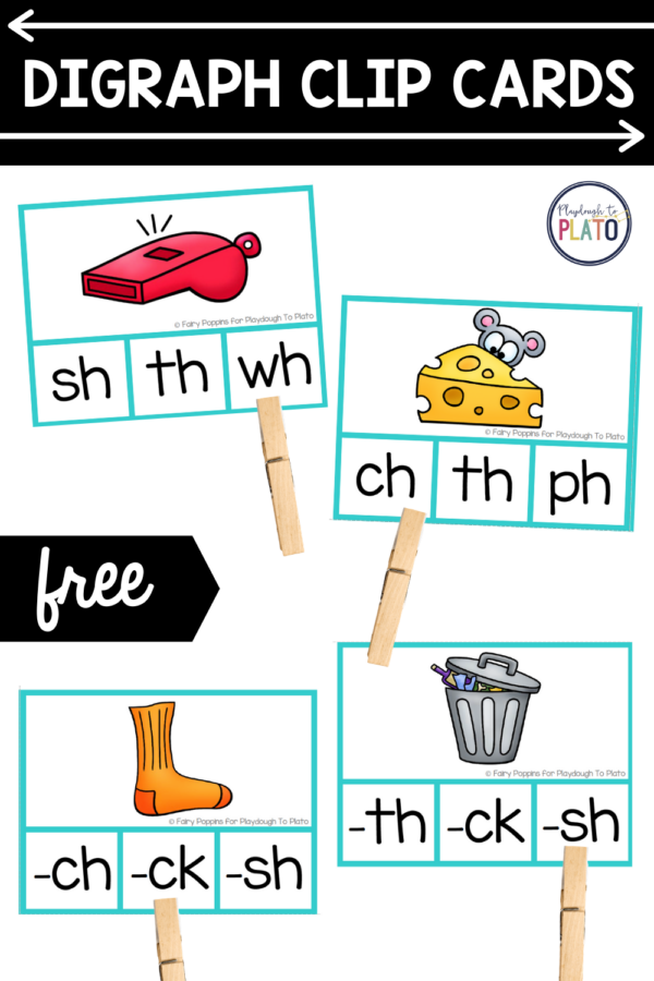 Weather Count and Clip Cards - Playdough To Plato
