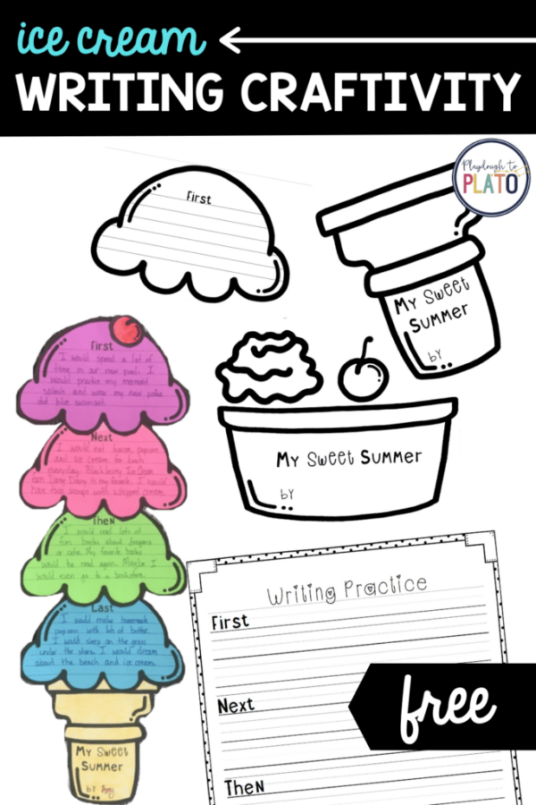 Kindness Writing Craftivity - Playdough To Plato