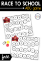 Race to School ABC Game - Playdough To Plato