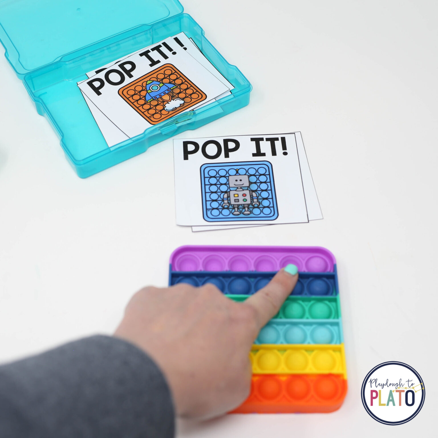 Phonemic Awareness Pop Its - Playdough To Plato
