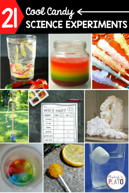 21 Candy Science Experiments - Playdough To Plato