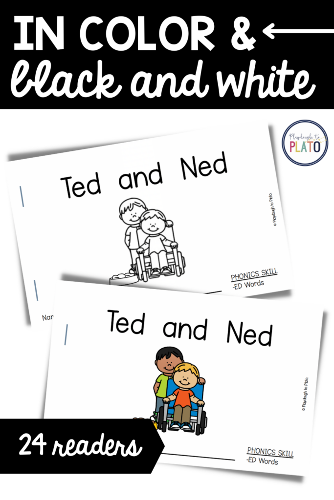 Short Vowel Decodable Readers - Playdough To Plato