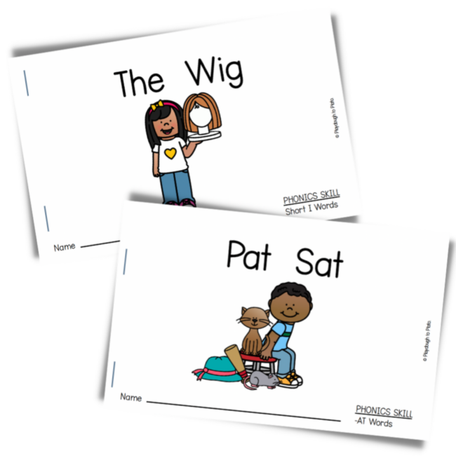 Short Vowel Decodable Readers - Playdough To Plato