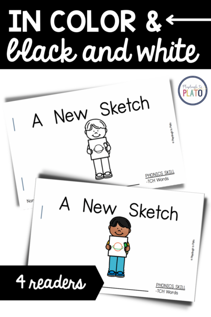 Trigraph Decodable Readers - Playdough To Plato