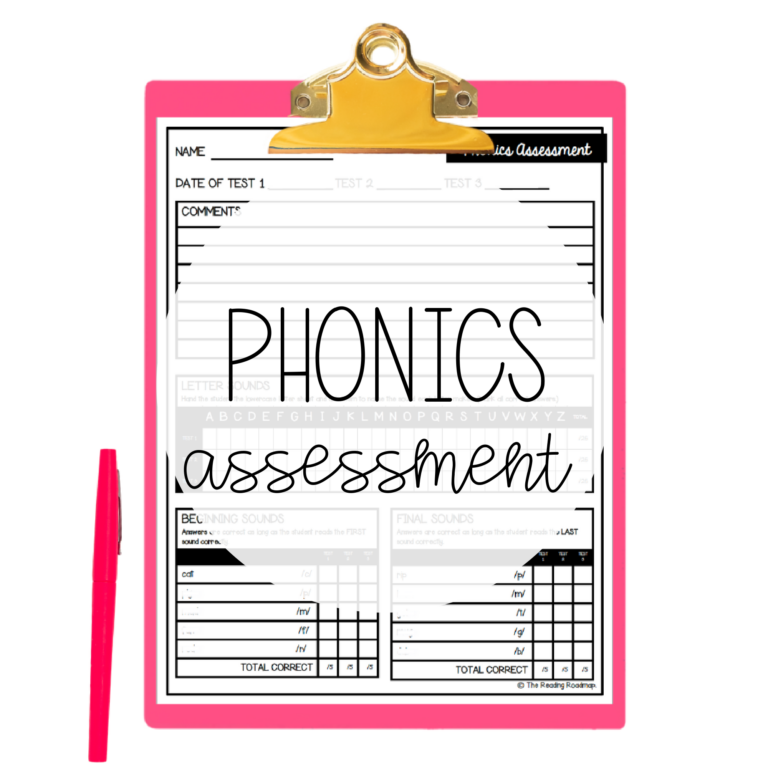 Phonics Assessment - Playdough To Plato
