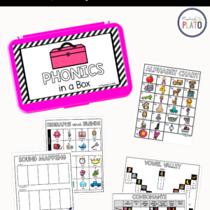 Phonics in a Box - Playdough To Plato