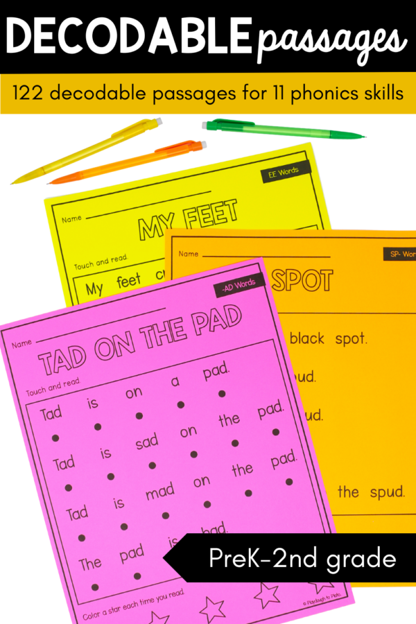 Decodable Passages (Giant Bundle!) - Playdough To Plato