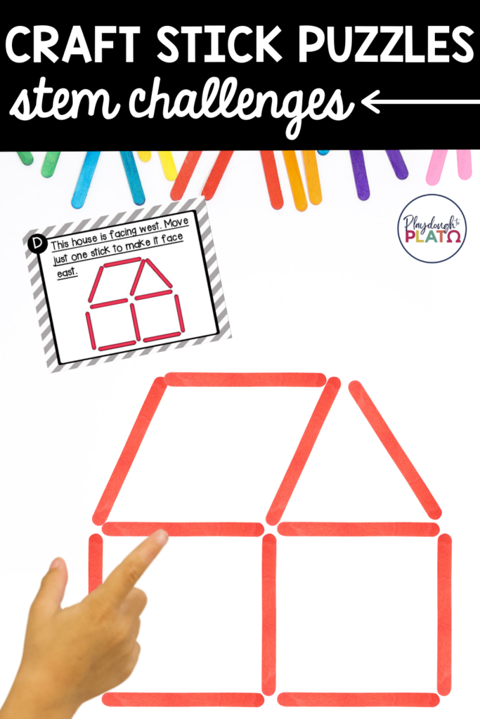 STEM Challenge: Craft Stick Puzzles - Playdough To Plato