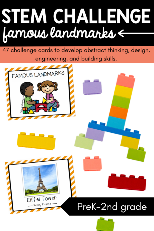 STEM Challenge: Build Famous Landmarks - Playdough To Plato