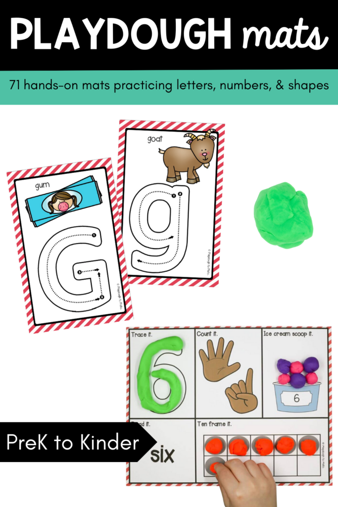 Playdough Mats - Playdough To Plato
